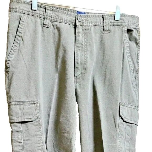 Basic Editions | Pants | Kmart Basic Editions Flat Front Mens Cargo Khaki Pants 38 X 3 W Thigh ...